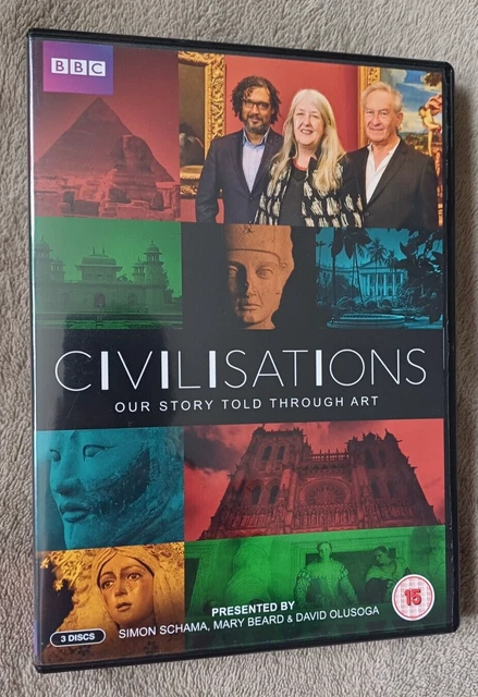 CIVILISATIONS COMPLETE BBC series. Simon Schama Mary Beard. region 2 uk ...