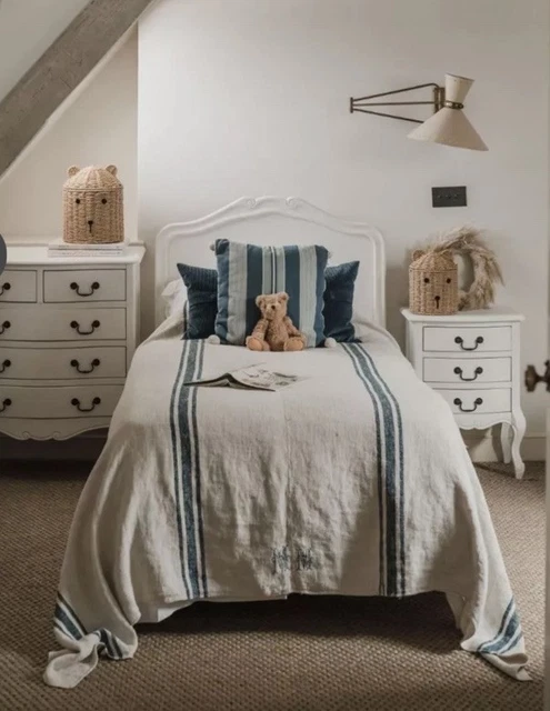 JULIETTE WHITE FRENCH Style Shabby Chic Bed Frame 3ft Single £70.00 ...