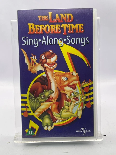 THE LAND BEFORE Time Sing Along Songs VHS Tape $28.18 - PicClick AU