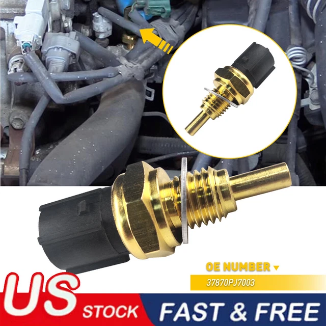 WATER COOLANT TEMPERATURE Sensor TW ECT Temp CEL6 For Honda Civic Acura ...