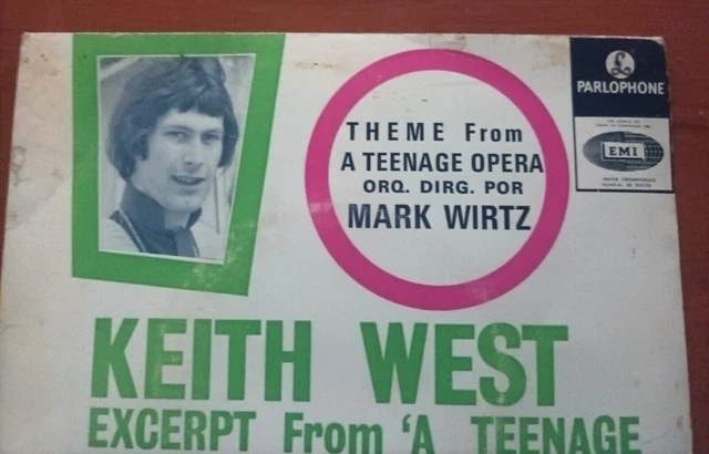 KEITH WEST, MARK Wirtz Orchestra - Tomorrow 7"/45 Ep Portugal Rock Pop ...