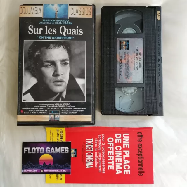 Vhs Dorigine Fr Sur Les Quais Marlon Brando Floto Games Eur 14