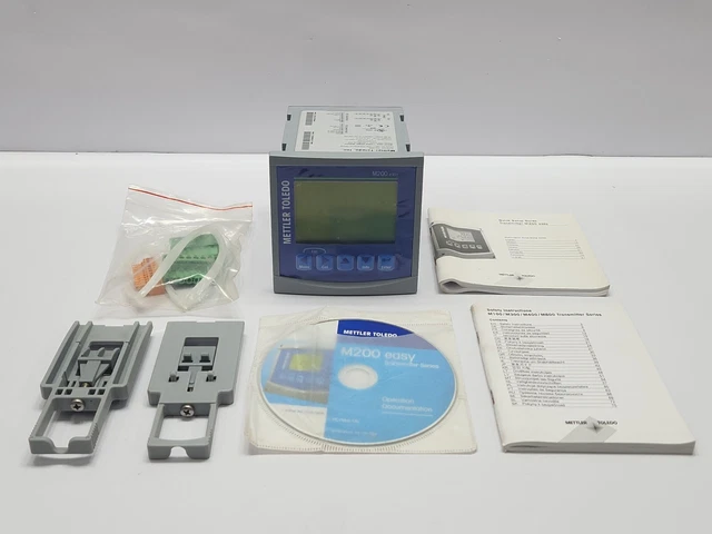 METTLER-TOLEDO 52121554 M200 Easy 1/4 Din Single Channel Transmitter £ ...