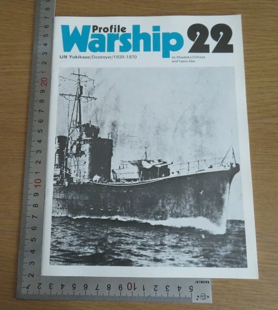 PROFILE WARSHIP 22 Ijn Yukikaze, Destroyer 1939-1970 Masataka Chihaya Paperback £6.50 - PicClick UK