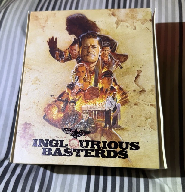 INGLOURIOUS BASTERDS 4K UHD Complete Basterds Limited Edition Steelbook ...