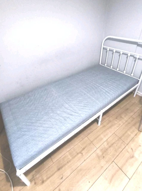 SINGLE IKEA MATTRESS and bed frame £37.10 - PicClick UK