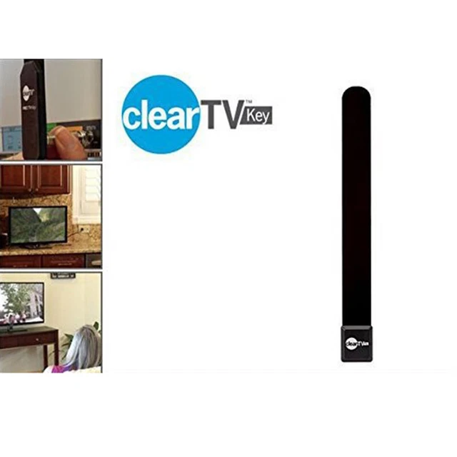 1PC DIGITAL AERIAL TV Stick Clear Smart TV Switch Antenna HDTV FREE TV ...