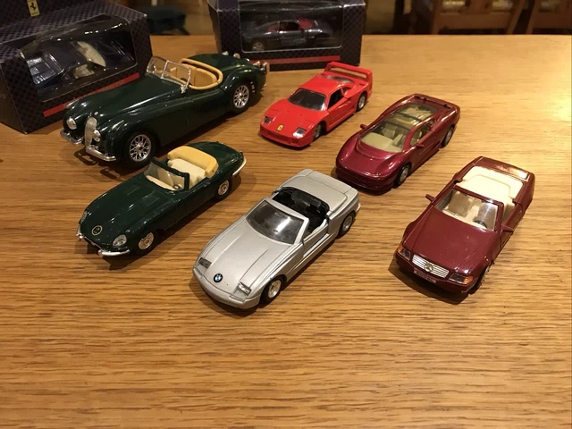 MAISTO SUPERCAR SHELL Sportscar Collection Model Vintage Toy Cars £15. ...