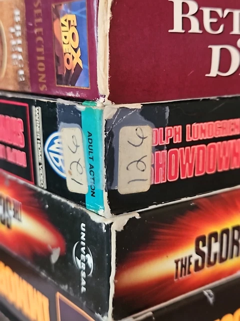 NINJA FIGHTING VHS Lot 13 80s 90s MMA Movies Bruce Lee Karate Martial ...