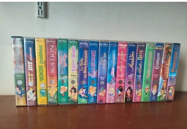 LOT DE 17 VHS Disney EUR 3,50 - PicClick FR