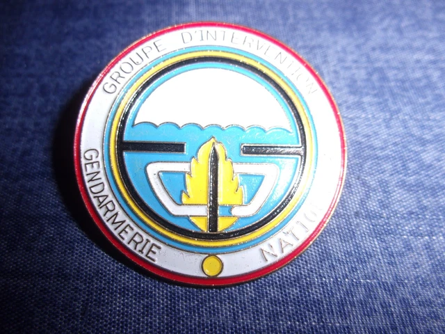 PIN'S GROUPE D' Intervention de la Gendarmerie Nationale - GIGN EUR 4 ...