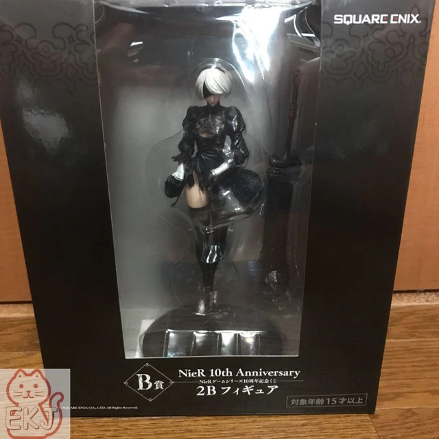 NIER AUTOMATA 2B 10th Anniversary Figure Ichiban Square Enix Kuji B ...
