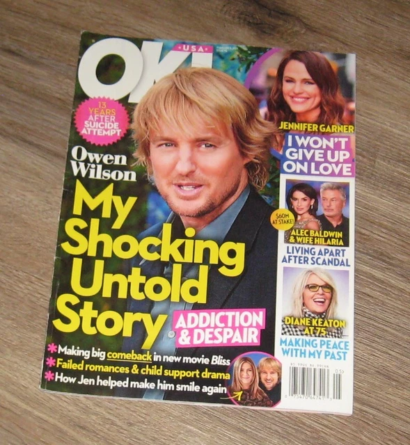 OK 2021 MAGAZIN Owen Wilson AMBER HEARD Karrueche TRAN Diane Keaton ...