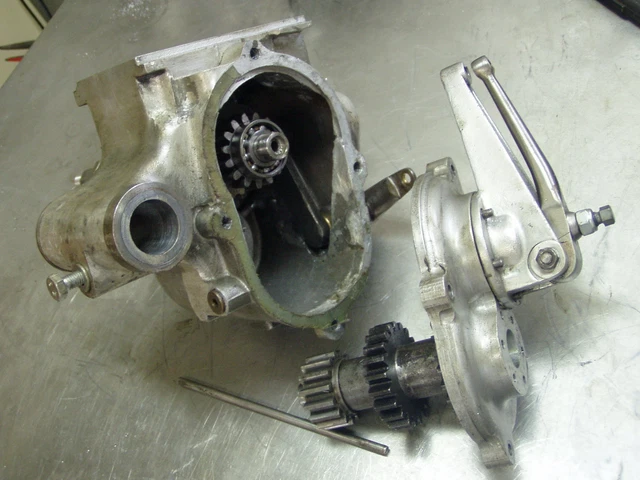 VINTAGE 1929 AJS M8 500 cc motorcycle gearbox girder fork rigid £459.00 ...