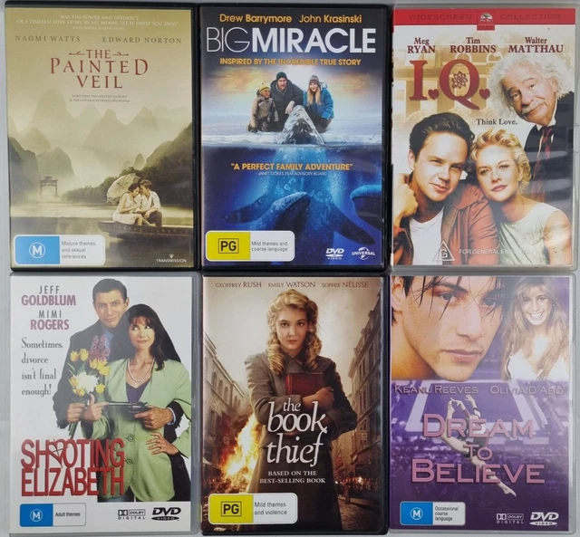 ROMANCE DVD BUNDLE x 6, Chic Flicks, See Titles In Description, PAL ...