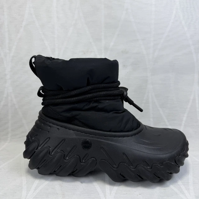 CROCS ECHO Z Shield Boots Men’s 6 / Women’s 8 Black Waterproof ...