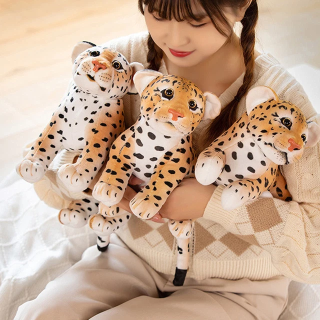 PLUSH STUFFED ANIMALS Doll Cute Simulation Jungle Animal Soft Lining ...