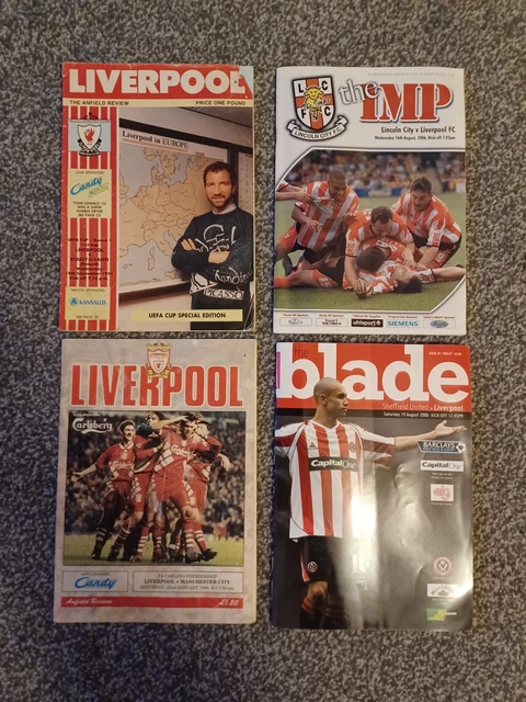 LIVERPOOL FC OLD Programmes £10.00 - PicClick UK