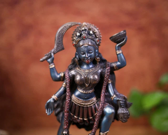 STATUA DELLA DEA kali - Kali idol - Kali mata Devi statuetta Laxmi kali ...