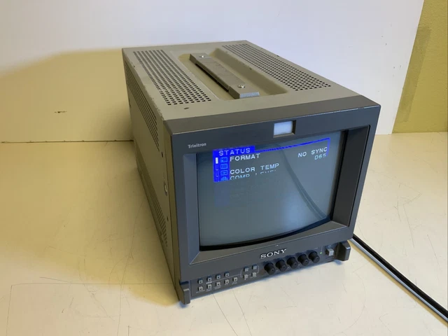 VINTAGE SONY TRINITRON PVM-9L2 CRT RGB Retro Gaming AC/DC Monitor W ...