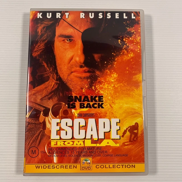 ESCAPE FROM L.A. (DVD, 1996) Kurt Russell, Stacy Keach, Steve Buscemi ...