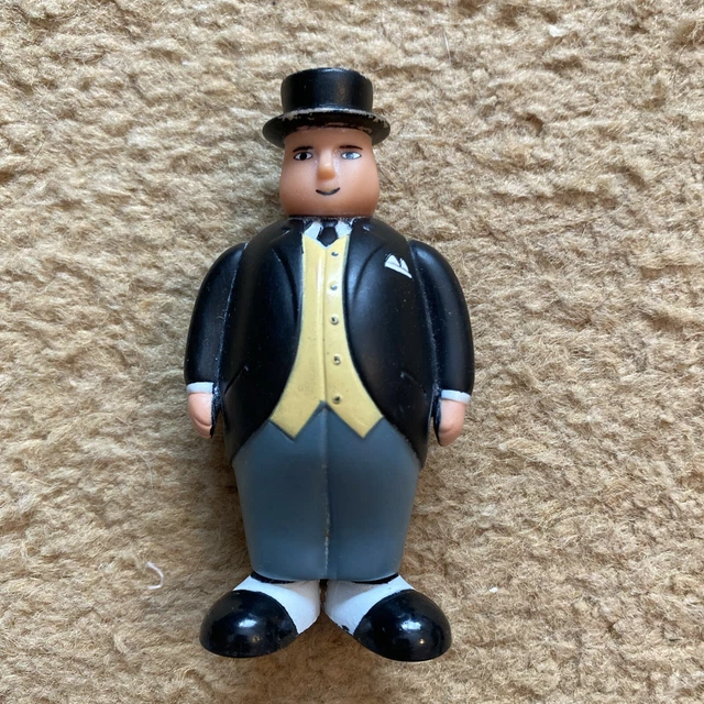 THOMAS TANK ENGINE fat controller Mini Figure Sir Topham Hat 3” Tall ...