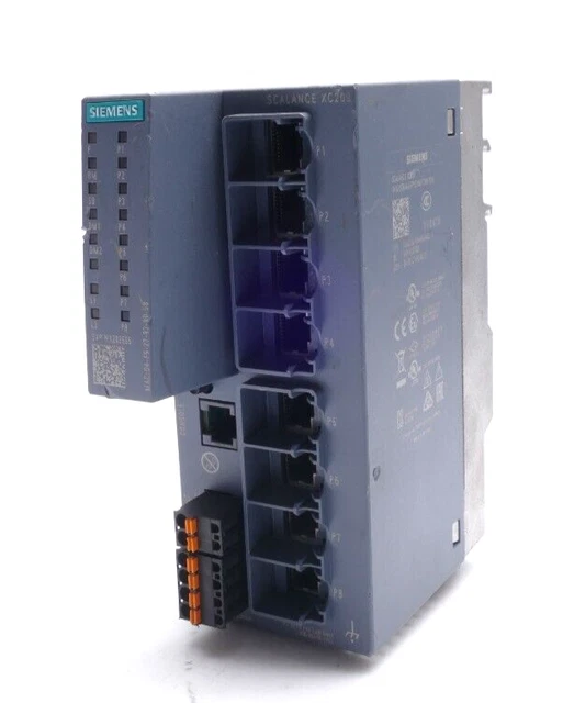 SIEMENS SCALANCE XC208 6GK5208-0BA00-2AC2 Ethernet Switch E:03 £162.15 ...