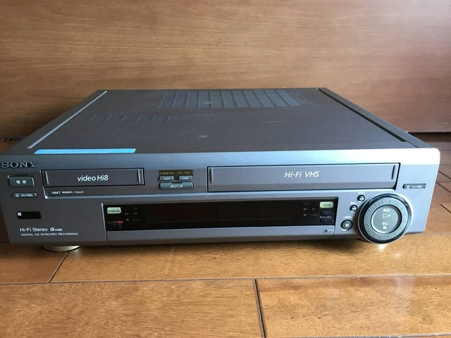 SONY WV-H5 HI8 8mm VHS VCR Video Deck Player £257.09 - PicClick UK