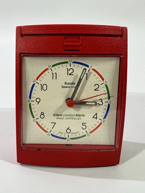 KUNDO SPACE TIMER Radio Wecker Controlled Silent Comfort Alarm Clock ...