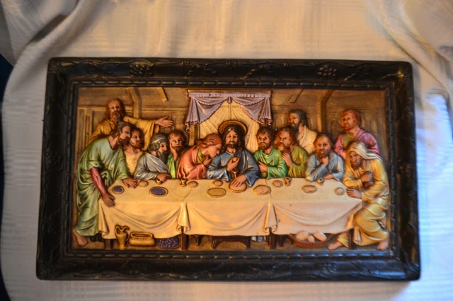 Vintage The Last Supper À VENDRE! - PicClick FR