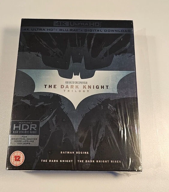 THE DARK KNIGHT Trilogy (4K Ultra HD + Blu-ray, 2017, 9 Discs Set) £26.71 - PicClick UK