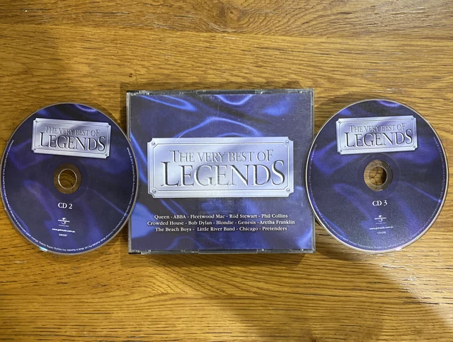 THE VERY BEST of Legends CD Disc Set | Australian | DISC 2 & 3 ONLY ...