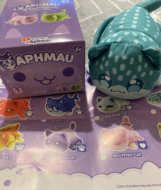 APHMAU MEEMEOWS GREEN/BLUE Cat | Litter 5 | X1 Supplied | Stingray Cat ...