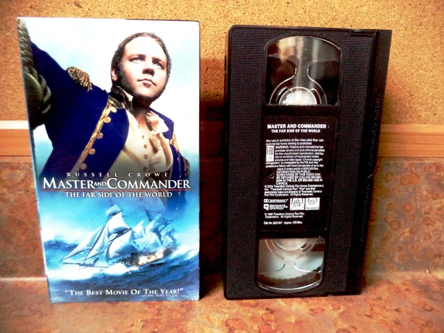 MASTER AND COMMANDER, The Far Side Of The World (Vhs 2004) Russell ...