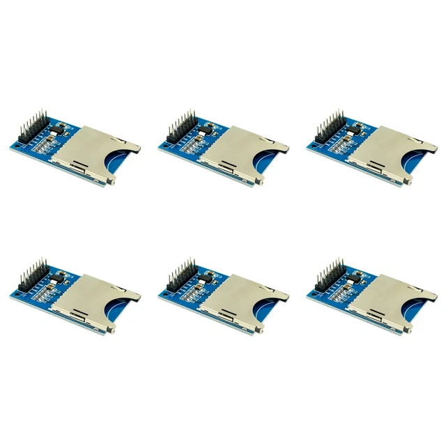 MICRO SD TF Card 5V 3.3V Memory Shield Module for Arduino DIY Kit (SD ...