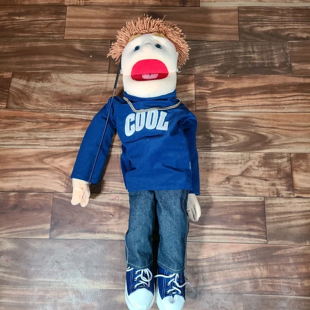 SUNNY & CO "Cool" Full Body Boy Ventriloquist Puppet Yarn Hair 28" $45. ...