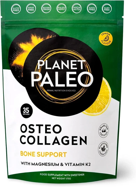 OSTEO COLLAGEN POWDER for Bone Health (175g, 35 Servings) Grass-Fed £43 ...
