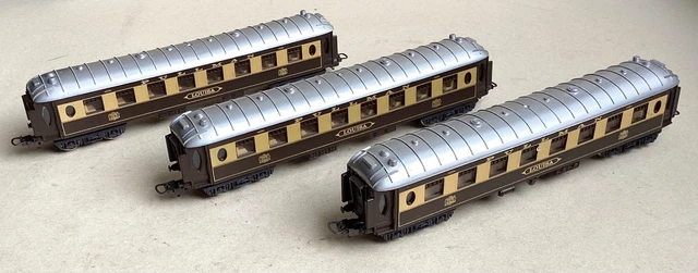 LIMA - HO Gauge, No.9146 - X3, Brown/Cream PULLMAN CARS “LOUISA ...