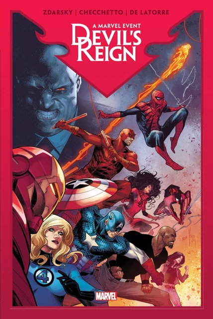DEVIL'S REIGN OMNIBUS Par Chip Zdarsky, Checchetto Marvel Divers, Marco ...