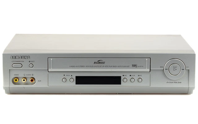 SAMSUNG SV-671X VHS 6-Kopf Videorecorder + FB / gewartet 1 Jahr ...