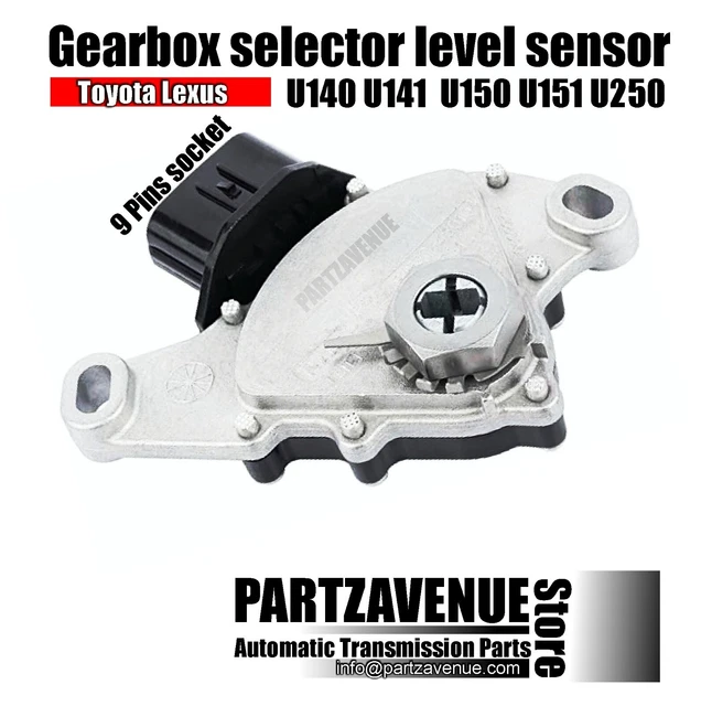 GEARBOX SELECTOR LEVER sensor Toyota Lexus Transmission U140 U141 U150 ...