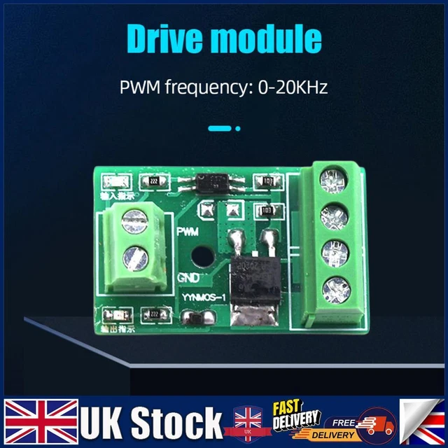 DRIVE MODULE 0-20KHZ Field Effect Transistor Trigger Switch Module £5. ...