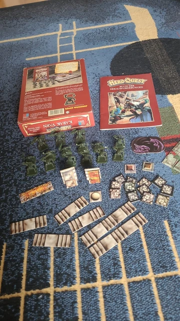 HEROQUEST ERWEITERUNG KARAK Varn - Rarität ! EUR 33,50 - PicClick DE