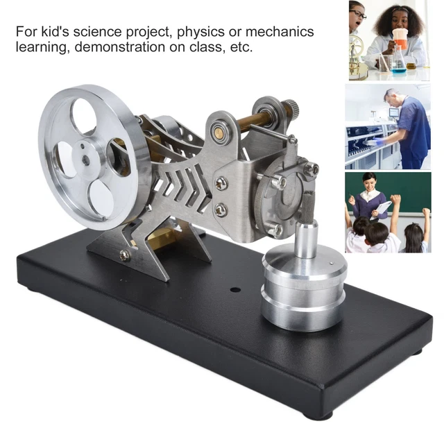 CLASSICAL VACUUM ENGINE Model Construction Science Educational Toy ...