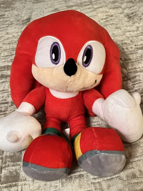 KNUCKLES LARGE PLUSH Teddy SEGA Sonic The Hedgehog £3.00 - PicClick UK