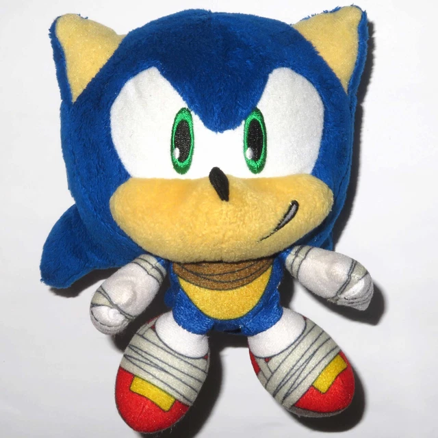 7& SONIC BOOM Sega Sonic The Hedgehog Plush Soft Toy Grin Cartoon Doll ...
