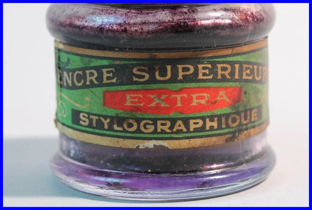 1940ER'' ENCRE SUPÉRIEURE extra Stylographioue '' Inkwell Empty / Empty ...