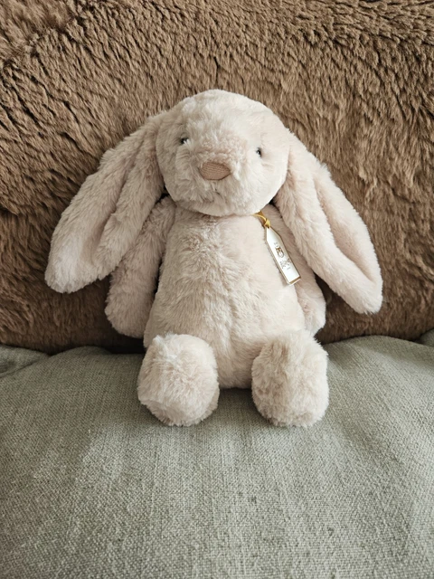 JELLYCAT LUXE BASHFUL Bunny Willow BNWT £26.00 - PicClick UK
