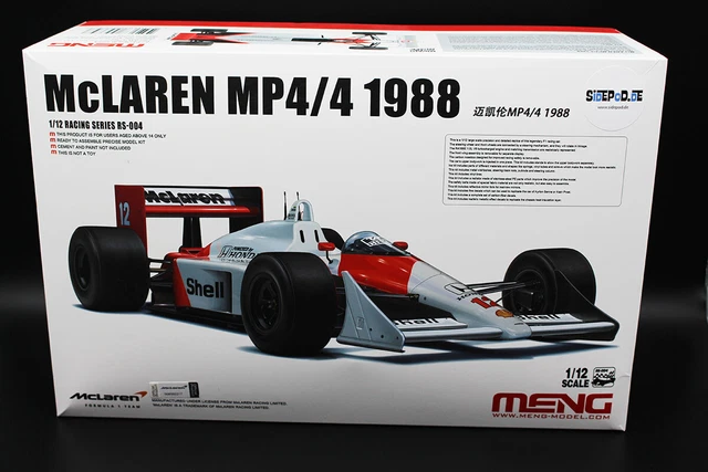 MENG-MODEL RS-004 MCLAREN MP4/4 1988 in 1:12 EUR 175,00 - PicClick DE