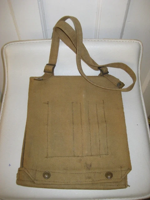 WW2 BRITISH ARMY Webbing Map Case - W&G Ltd 1944 £29.95 - PicClick UK